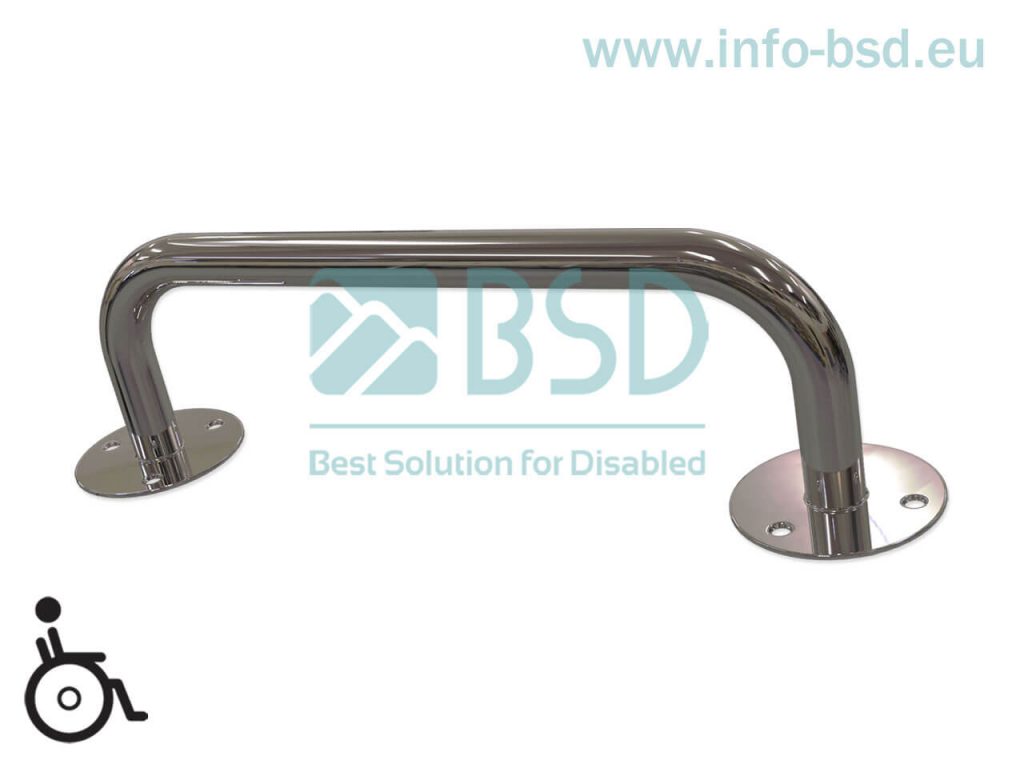 Gerader Haltegriff 20-100 cm, Edelstahl, Ø25 mm • BSD